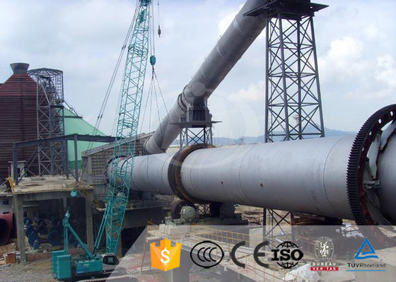 Customized Cement Manufacturing Plant Rotary Kiln Furnace Energy Saving