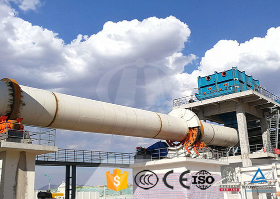 YZ2845 Rotary Kiln Cement Production Line Calcined Lime Cement Plant Equipment