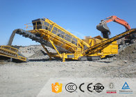 High Performance Mobile Mining Crusher With AC Motor And Control Box