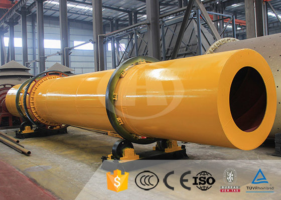 Sand Rotary Drum Dryer Cylindrical Biomass Pellet Bentonite Dryer Machine